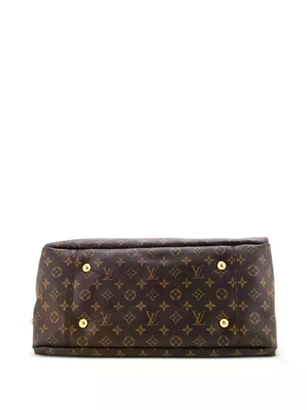 LOUIS VUITTON Artsy Monogram Canvas Mm Hobo Bag - Brown