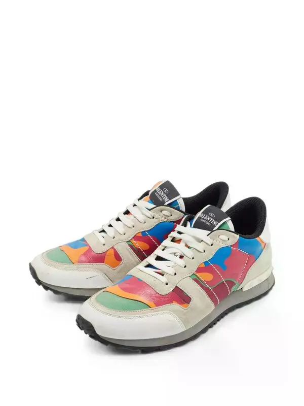 Valentino Garavani Rockrunner Lace-up Sneakers