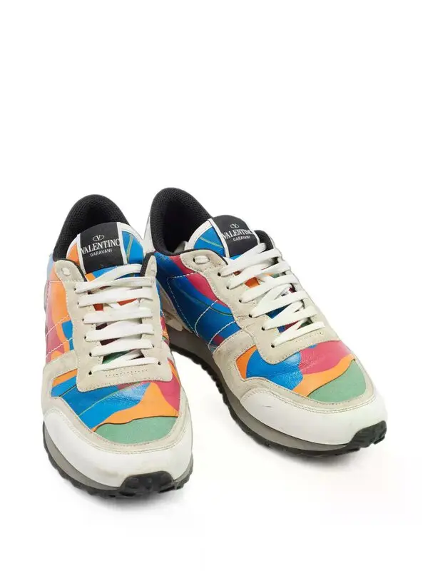 Valentino Garavani Rockrunner Lace-up Sneakers