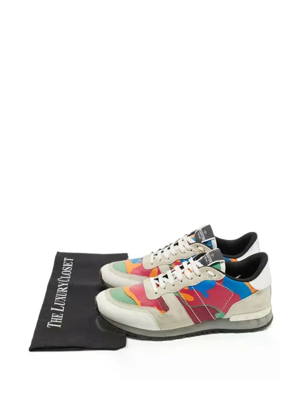 Valentino Garavani Rockrunner Lace-up Sneakers