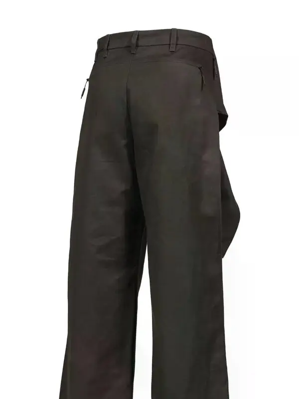 HELIOT EMIL Soneme Draped-front Trousers