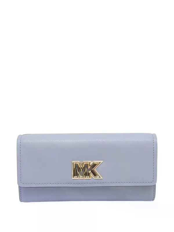 Michael Kors Mimi Saffiano Leather Wallet - Blue