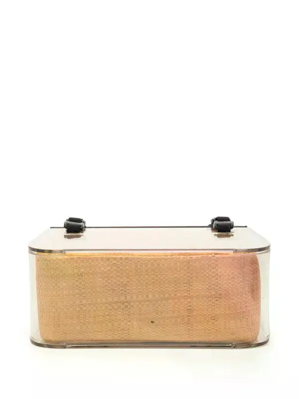 FERRAGAMO Acrylic Handbag With Interchangeable Inserts