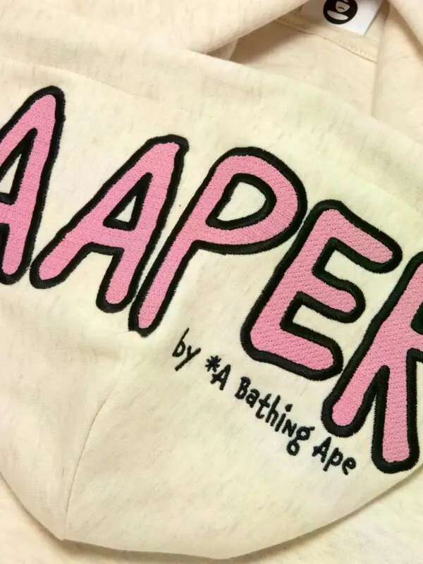 AAPE BY *A BATHING APE Logo Print Hoodie