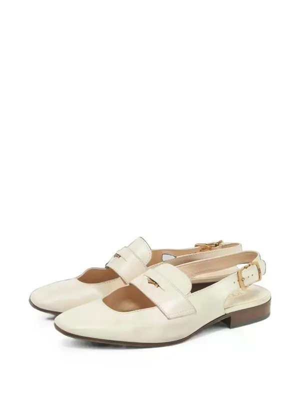TOD'S Slingback Loafers - Neutrals