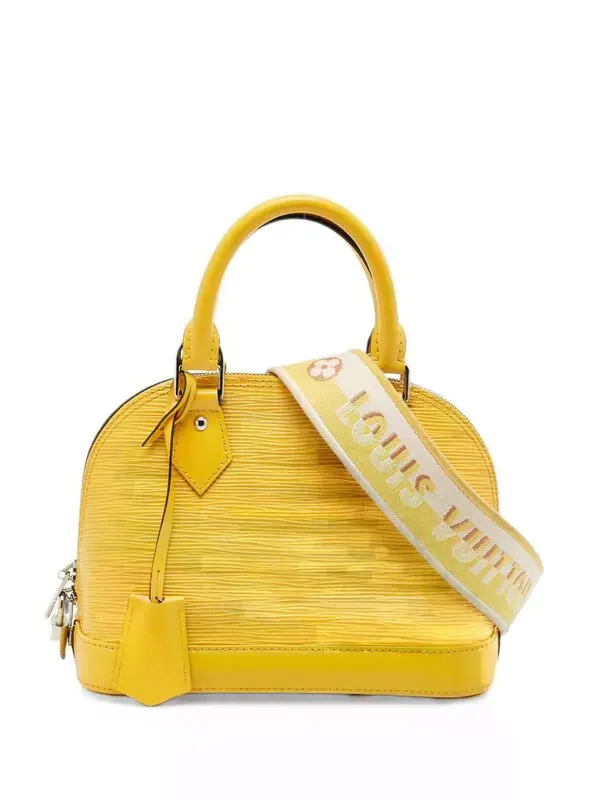 LOUIS VUITTON Pi Leather Alma Tote Bag