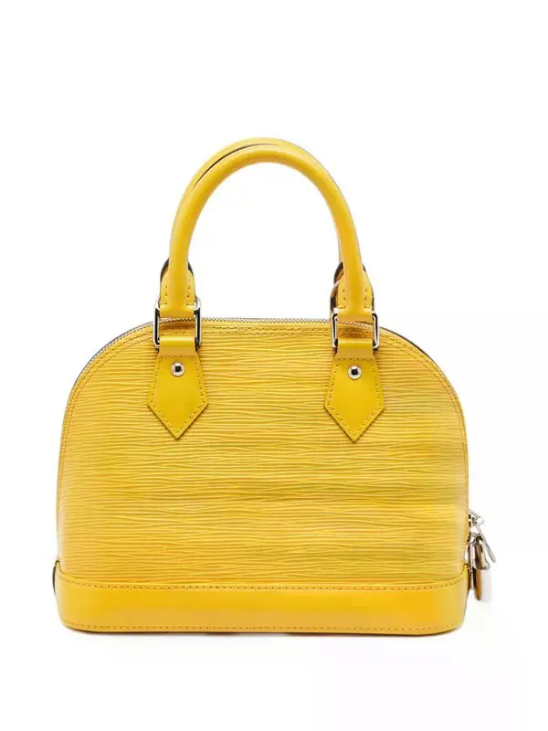 LOUIS VUITTON Pi Leather Alma Tote Bag