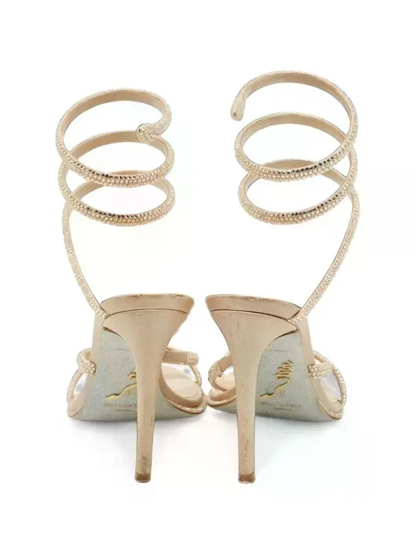 Rene Caovilla Cleo Crystal-embellished Sandals