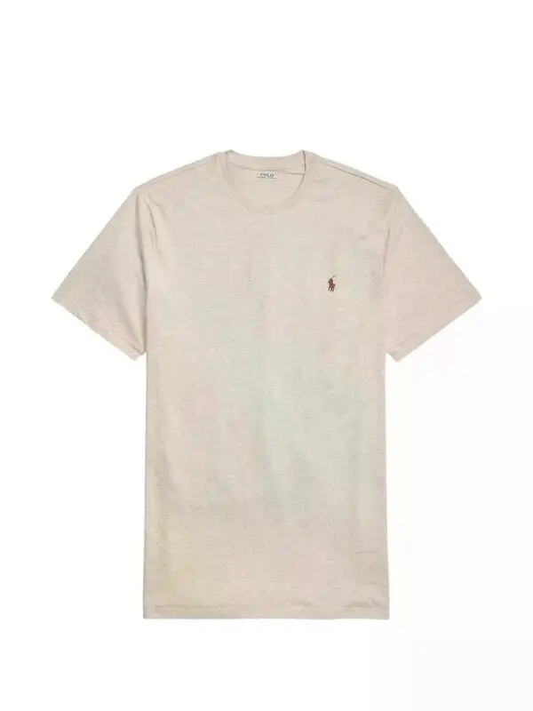 Polo Ralph Lauren Embroidered Crewneck T-shirt - Neutrals