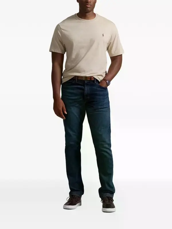 Polo Ralph Lauren Embroidered Crewneck T-shirt - Neutrals