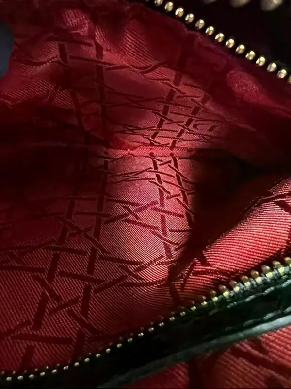 Dior 2010-2026 Medium Lambskin Cannage Lady Satchel