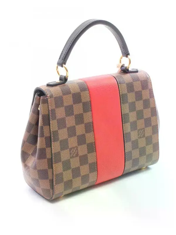 LOUIS VUITTON 2018 Damier Ebene Bond Street Bb Satchel
