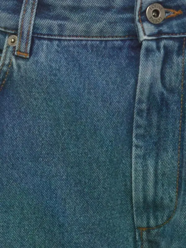 Loewe Anagram Embroidered Jeans