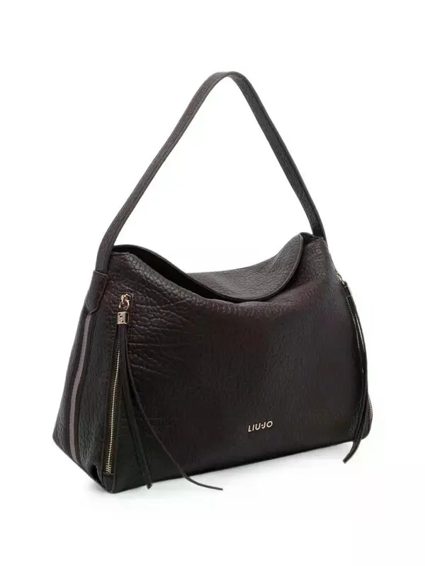 Liu Jo Grained-effect Zip-detail Tote Bag