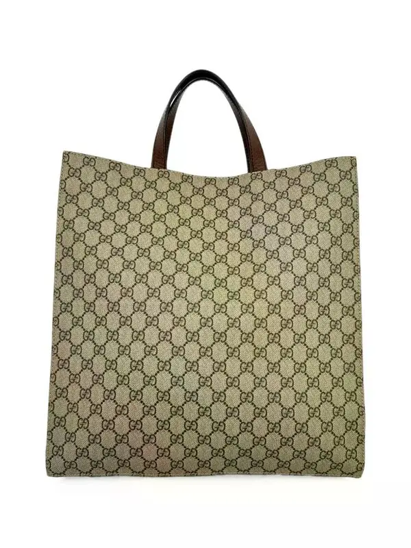 Gucci Bosco Patch Gg Supreme Tote Bag