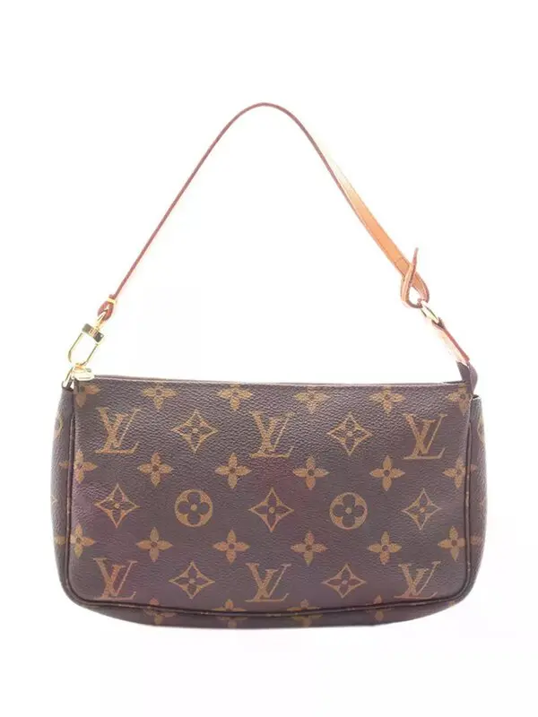 LOUIS VUITTON 1999 Monogram Pochette Accessoires Shoulder Bag