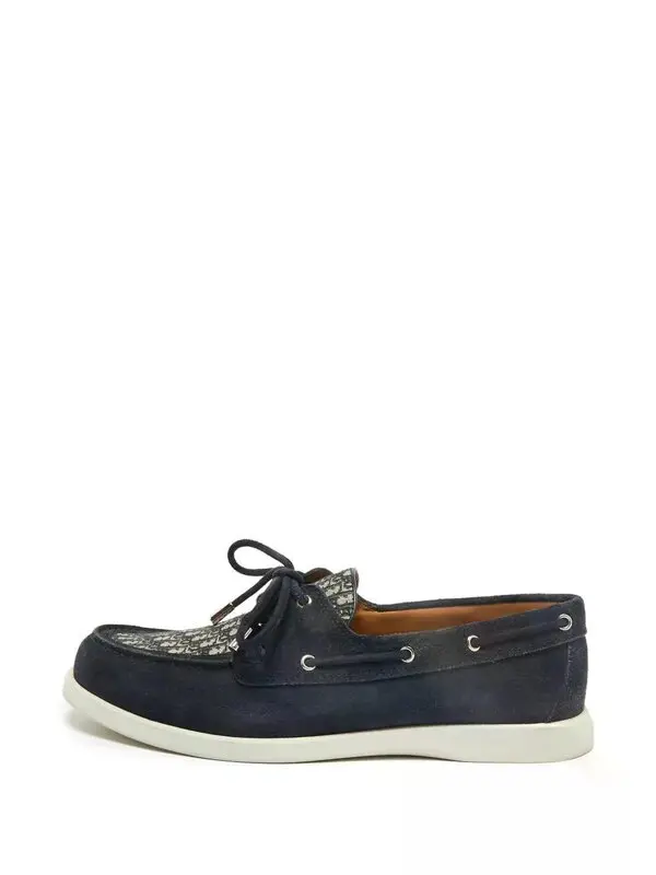 Dior Oblique Jacquard Boat Shoes