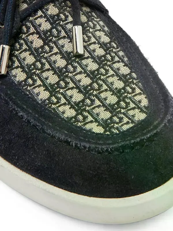 Dior Oblique Jacquard Boat Shoes