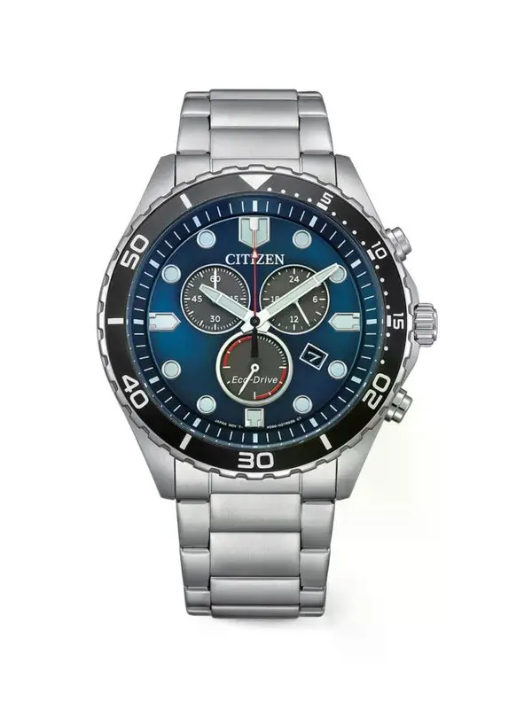 Citizen Eco-drive 43mm Chronograph Watch - Blue