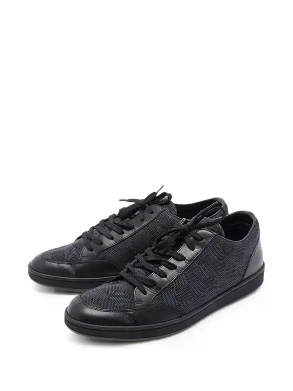 LOUIS VUITTON Offshore Damier Graphite Sneakers - Black