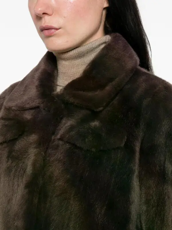 BOMBOOGIE Faux Fur Pocket Detail Jacket