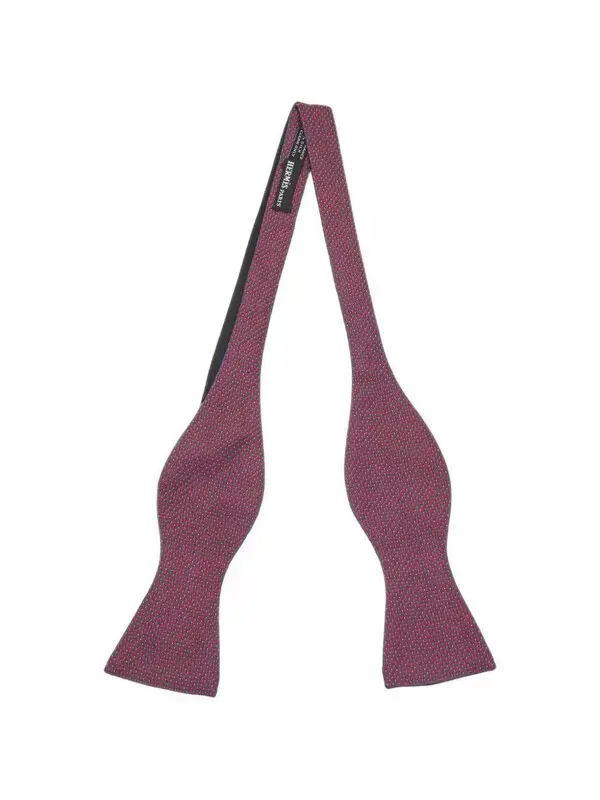 Hermès Silk Jacquard Self-tie Bow Tie