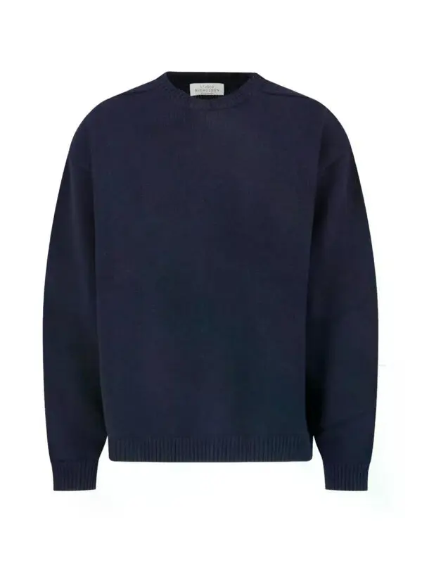 Studio Nicholson Crew Neck Lambswool Sweater
