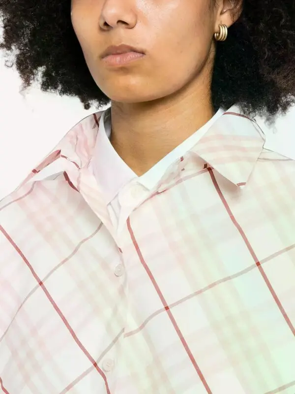 Burberry Check-pattern Shirt
