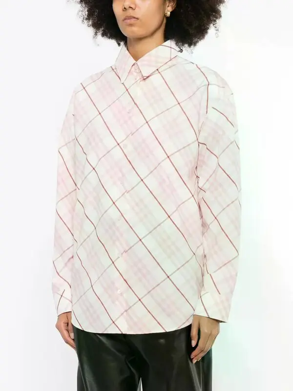 Burberry Check Pattern Shirt