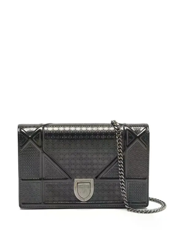Dior Mini Diorama Microcannage Shoulder Bag