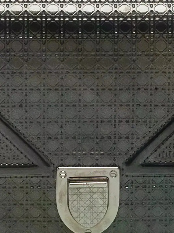 Dior Mini Diorama Microcannage Shoulder Bag