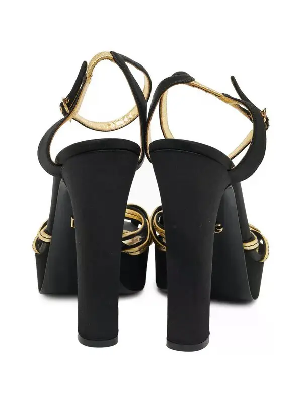 Dolce & Gabbana Bianca Platform Sandals