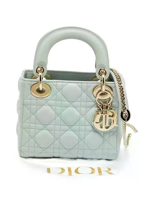 Dior 2023 Mini Lady Cannage Tote Bag