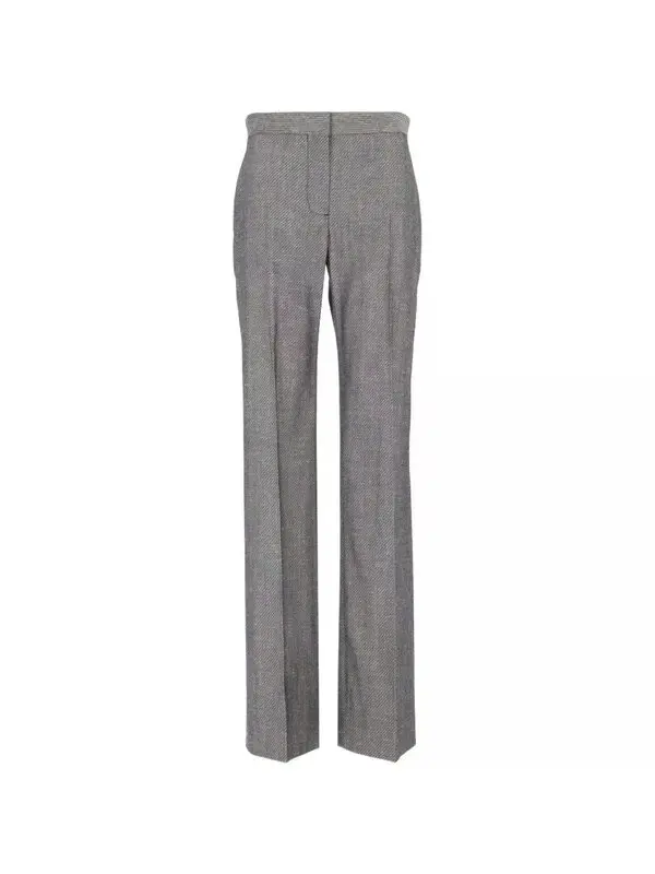 Stella McCartney Twill Straight Trousers - Grey
