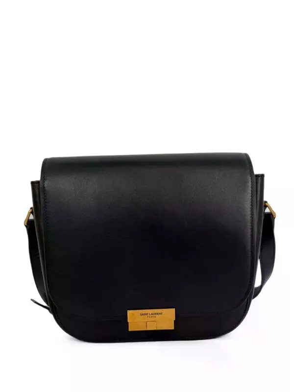 Saint Laurent Betty Leather Shoulder Bag - Black
