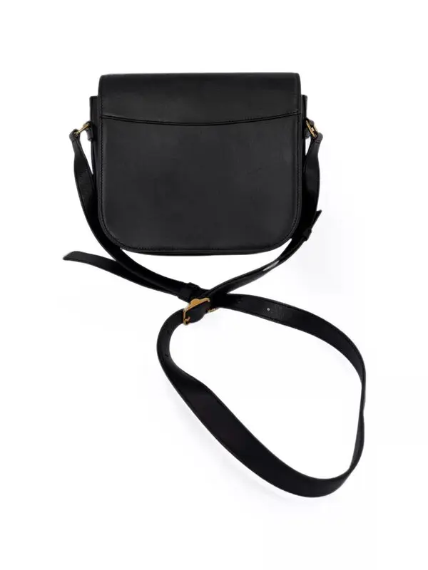 Saint Laurent Betty Leather Shoulder Bag - Black