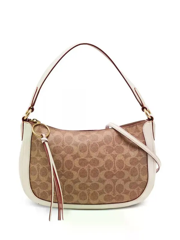 COACH Sutton Signature Tote Bag - Brown