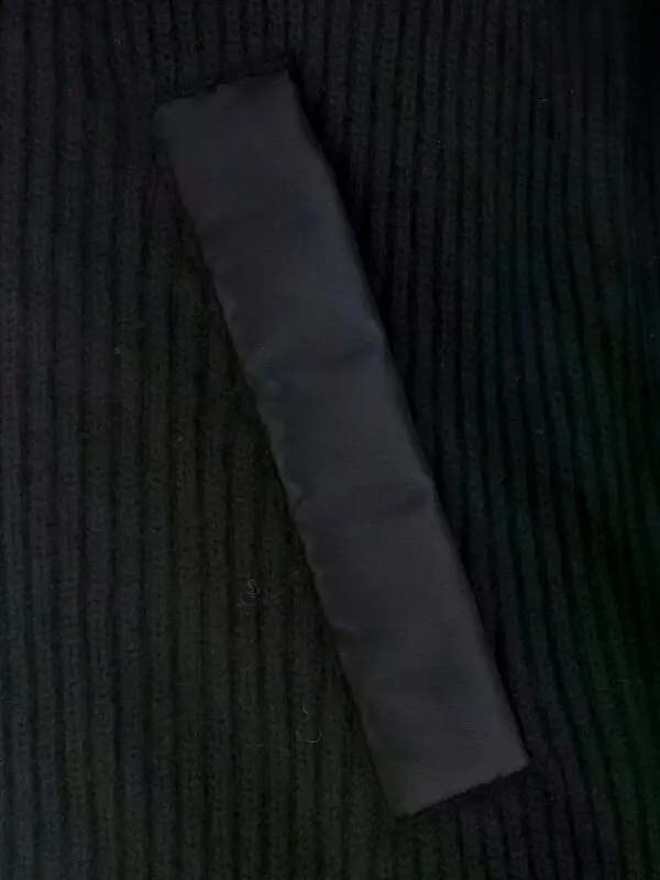 Sacai Ribbed-knit Zip-up Cardigan
