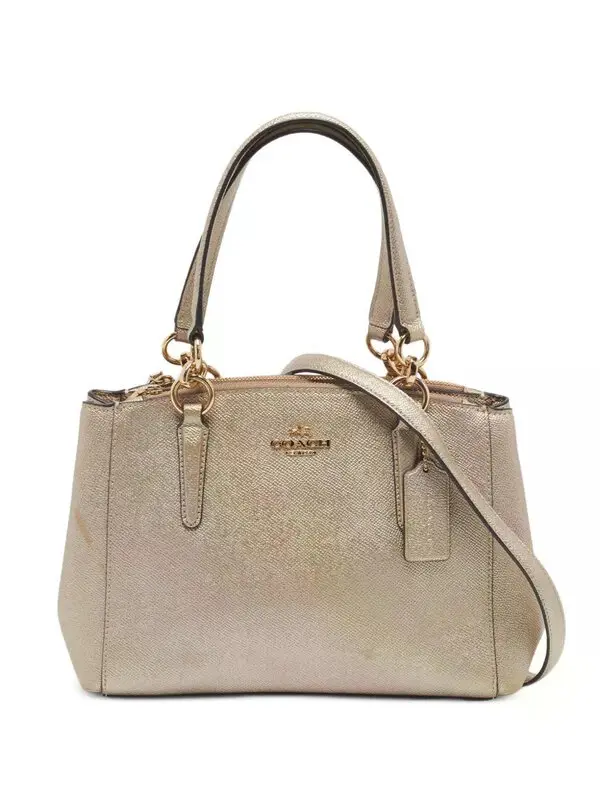 COACH Mini Christie Carryall Tote Bag - Gold