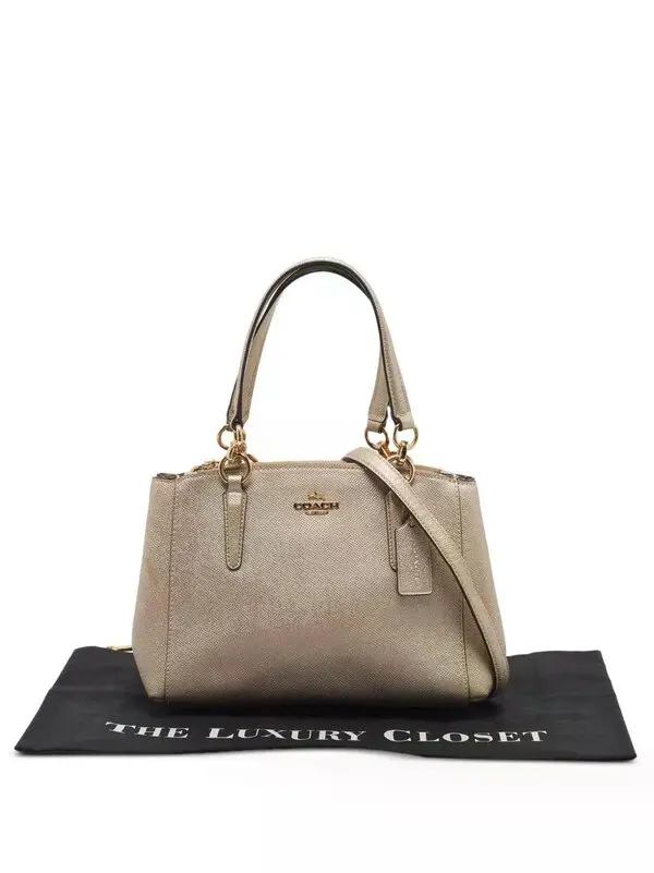 COACH Mini Christie Carryall Tote Bag - Gold