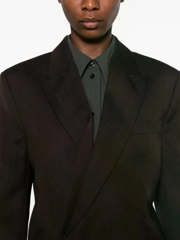 Victoria Beckham Layered Wool Jacket