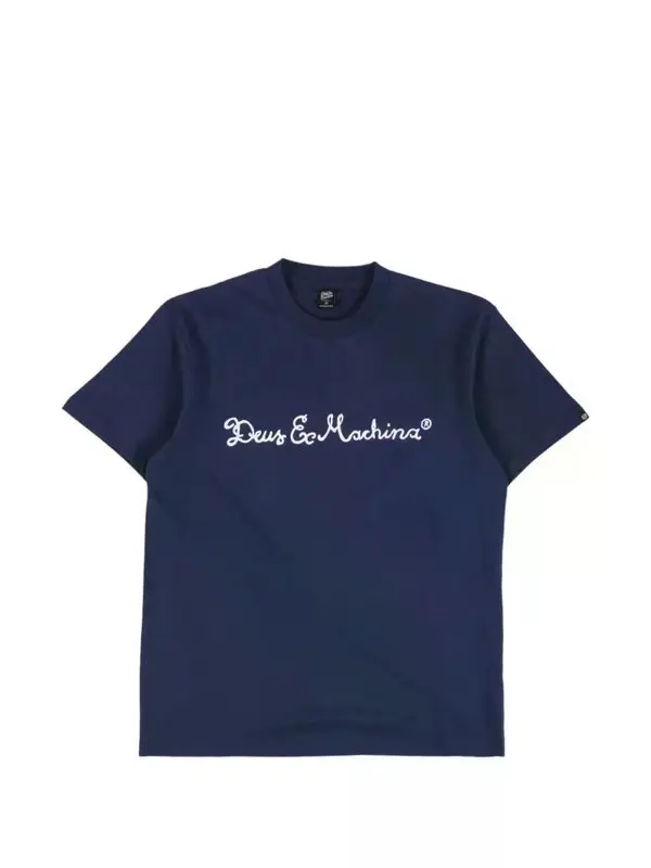 Deus Ex Machina Logo-print T-shirt - Blue