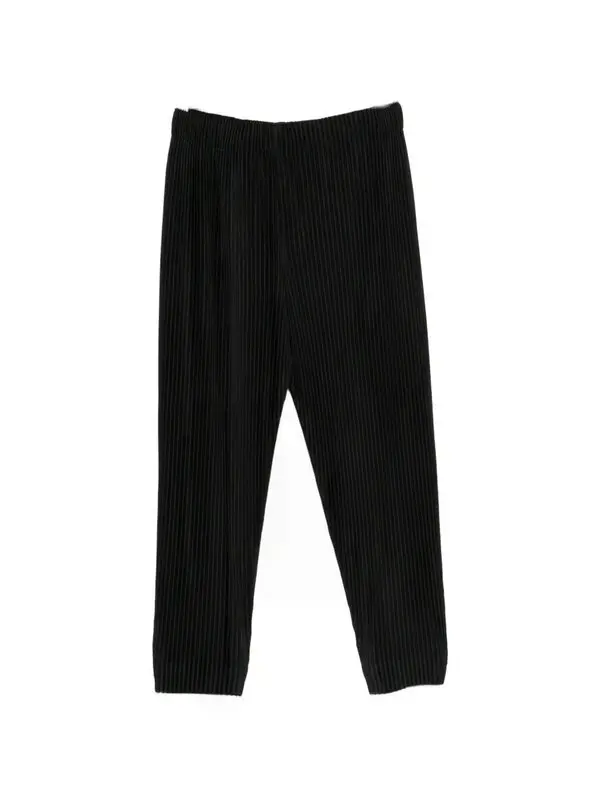 Issey Miyake Pleated Trousers - Black