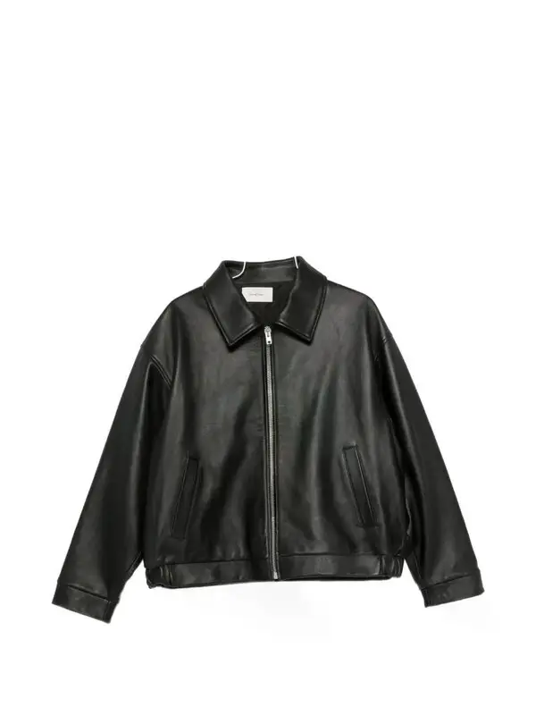 SECOND / LAYER Barras Leather Jacket - Black