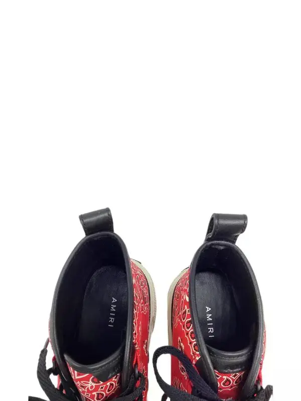 Amiri Bandana Ma Court Sneakers