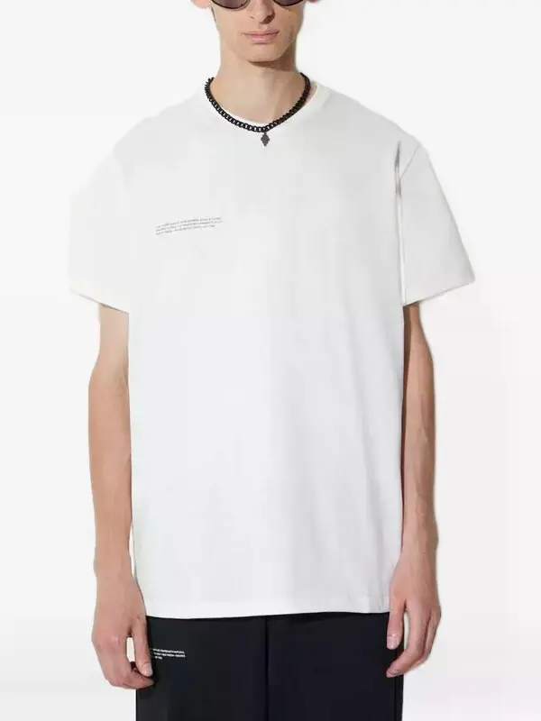 PANGAIA Logo Print T-shirt - White