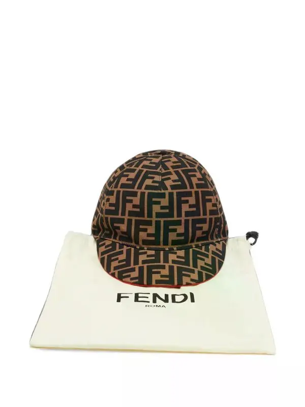 Fendi Zucca Canvas Baseball Cap