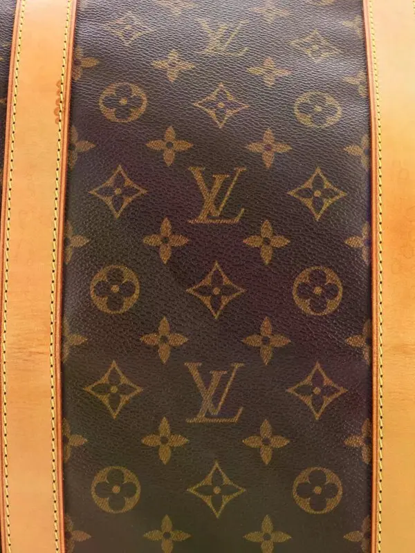 LOUIS VUITTON Keepall Bandouliere Bag Monogram Canvas 60 Travel Bag - Brown