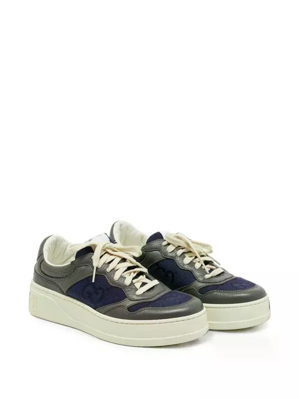 Gucci Interlocking G Lace-up Sneakers