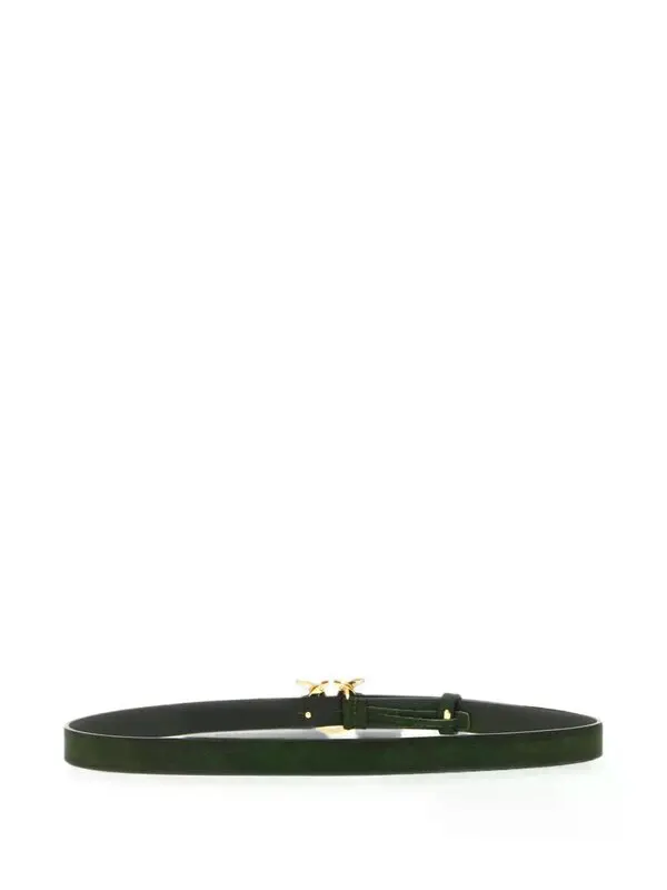 Pinko Suede Belt With Love Birds Buckle